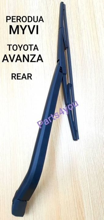 WIPER ARM BELAKANG+ WIPER BLADE PERODUA MYVI , TOYOTA AVANZA / REAR ...