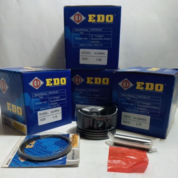 piston Scorpio piston 70 71 72 73 pin 16 ERDOGANMOTOR45 | Lazada Indonesia