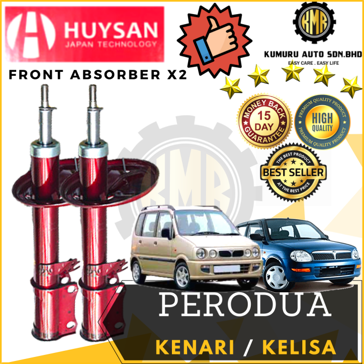(1@Pair) HUYSAN Heavy Duty Front Absorber Perodua Kenari Kelisa | Lazada