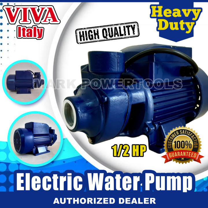 Viva ITALY Electric Water Pump .5HP QB-60 | Lazada PH