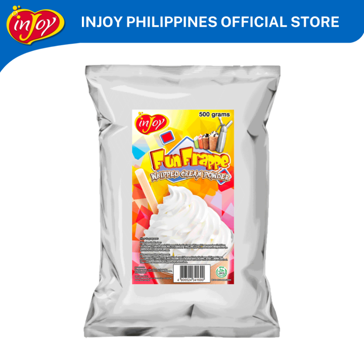 inJoy FunFrappe Whip Cream Powder 500g | Lazada PH