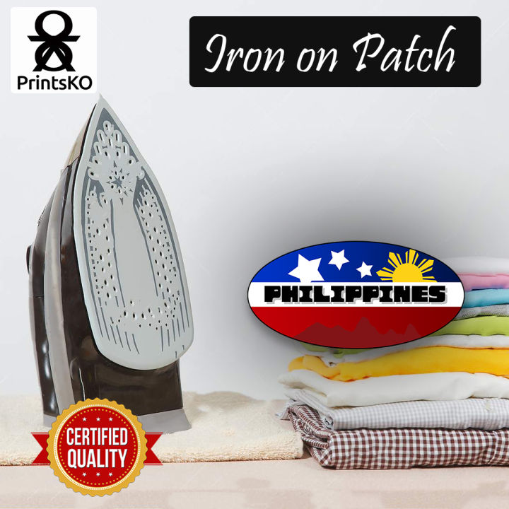 High Quality Iron On Label / Patch with Philippines Pilipinas - Design ...
