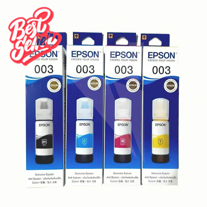 Epson 003 ink tank bottle หมึกเติมเอปสันของแท้ (T00V100-400) #หมึก ...