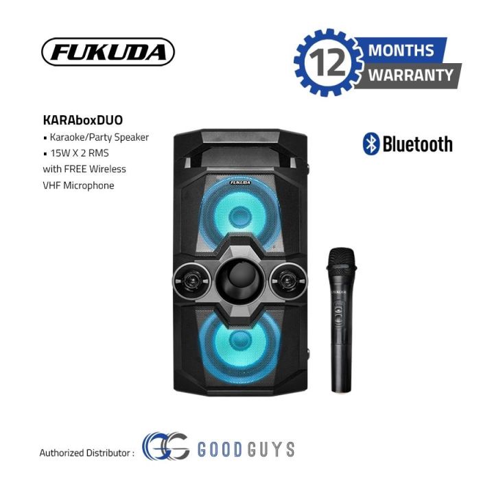 Fukuda Portable and Rechargeable Bluetooth Wireless Party Speaker ...