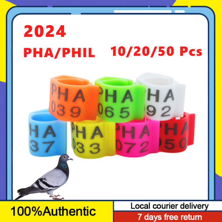 10/20/50Pcs PHA/PHIL 2024/2025 Pigeon Ring singsing ng kalapati 2024 ...