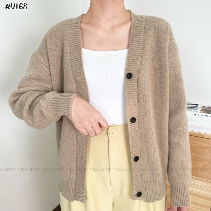 VL68 เสื้อคลุมไหมพรมแขนยาว น่ารัก ใส่สบาย | Lazada.co.th