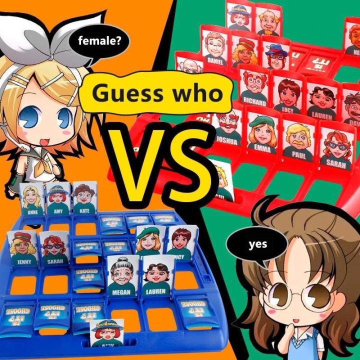 Guess Who I Am Board Game Parent-child Interaction Toy Logical ...