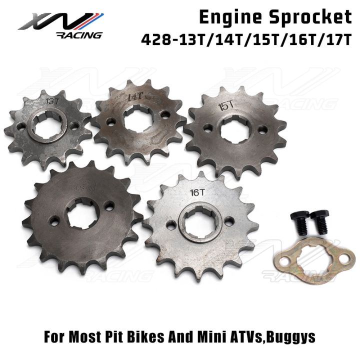 428 Motorcycle Engine Sprocket for HONDA TMX155 / TMX125 Retainer Plate ...