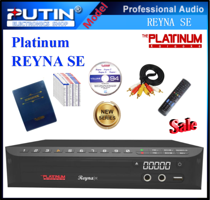 The (reyna se platinum player) reyna se.Karaoke DVD Player , Free CD Songbook&songlist | Lazada PH