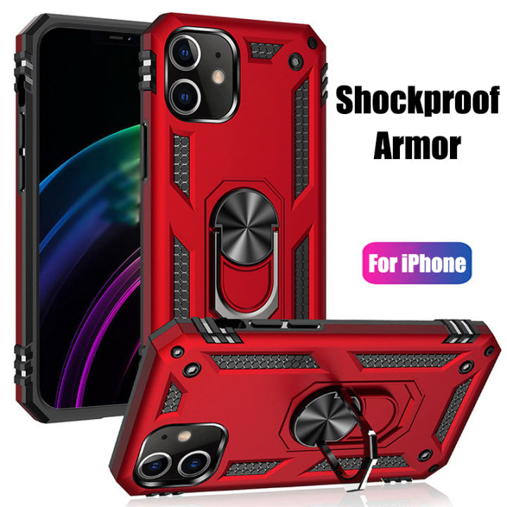 CrashStar Shockproof Armor Phone Case For iPhone 15 14 13 12 11 Pro Max ...