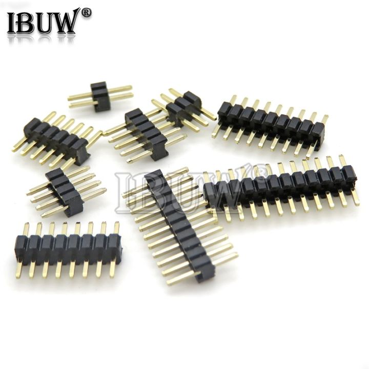 5-10pcs 1.27mm 1.27 Pin Header Single Row Male Breakaway PCB Board Connector Pinheader 1*2/4/5/6 ...