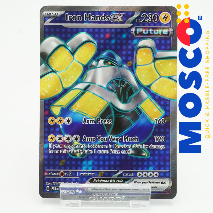 Iron Hands ex - 223/182 - Full Art Secret Rare Scarlet & Violet ...