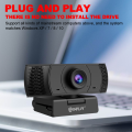 INPLAY C1080PRO HD USB Web Camera Wired HD 1080P Build-in Mic For PC ...