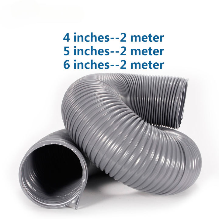 4 5 6 inches Ventilation Flexible Air Ducting 100 125 150mm; Watertight ...