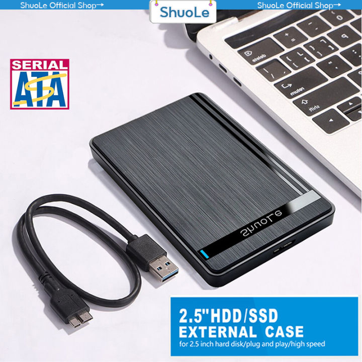 ShuoLe HDD enclosure 2.5 Inch USB3.0 Type-C HDD Case Sata to USB 3.0 ...