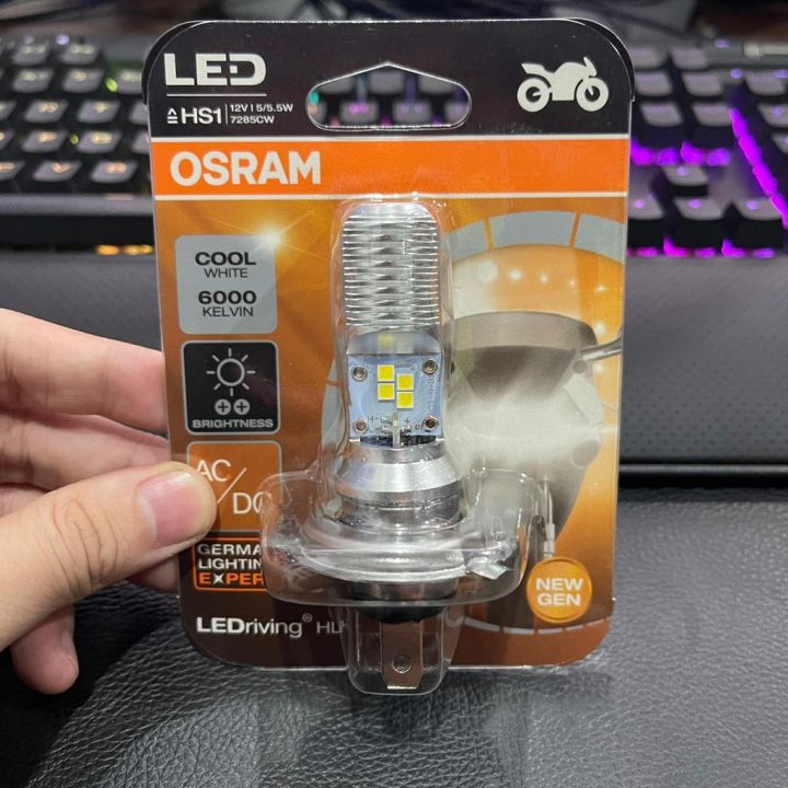 OSRAM LED HS1 H4 LAMPU UTAMA MOTOR K3 AC/DC JAMIN PNP OSRAM NEW GEN 2 ...