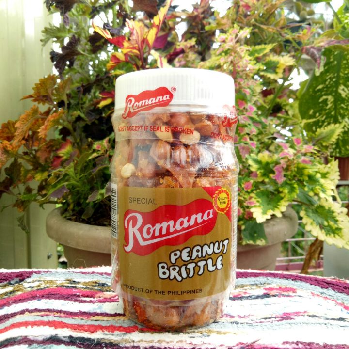Romana peanut Brittle Tall 310 grams, Baguio Pasalubong, Baguio ...