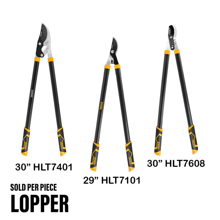 INGCO Industrial Lopper 29"-30" Carbon Steel Pruning Shear Cutting ...