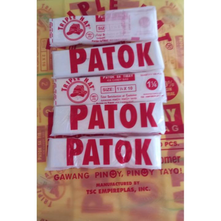 Patok Ice Candy Plastic Bag # | Lazada PH