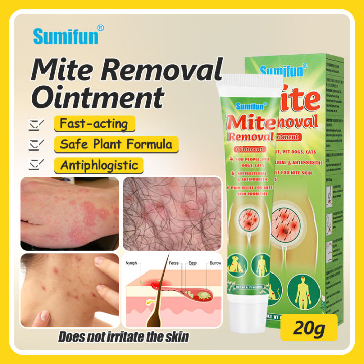 Rapid Relief From Itching and Redness Mite Removal Ointment Itchy Skin ...