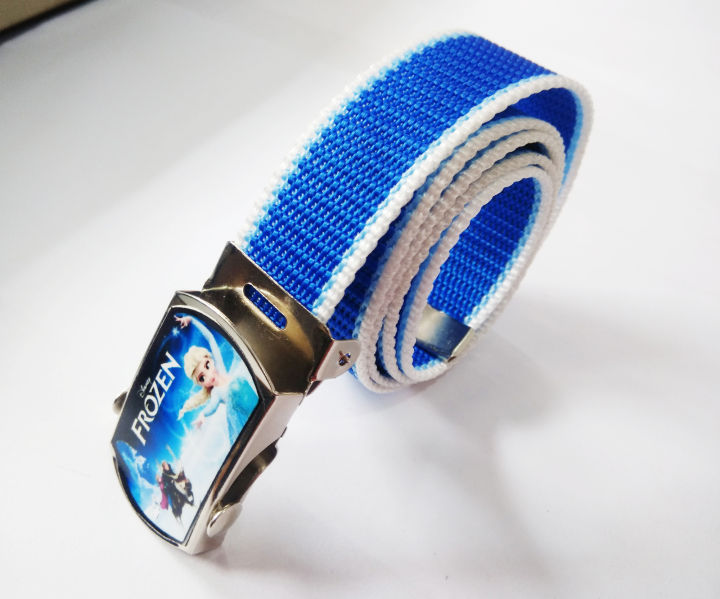 Ikat Pinggang Anak Cewek - Cowok motif kartun Frozen / sabuk warna ...