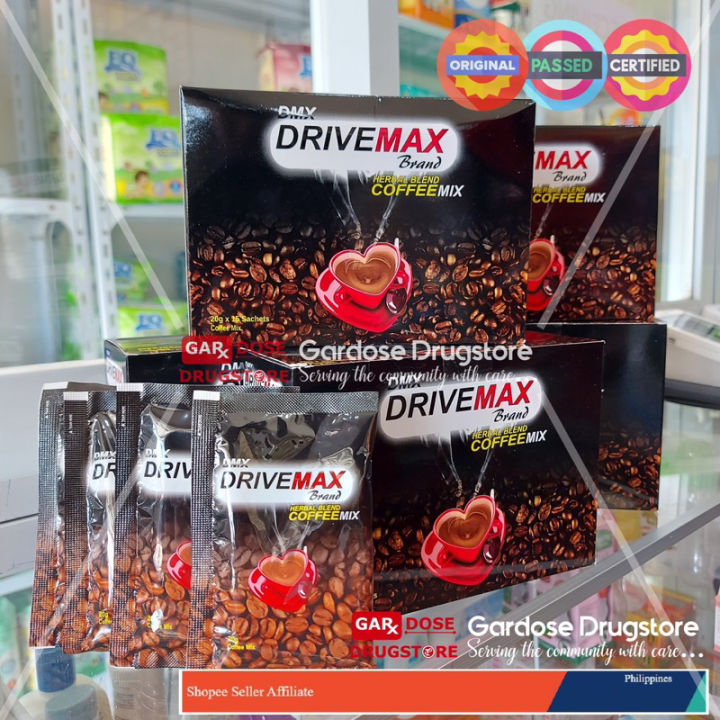 Drivemax Herbal Blend Coffee 20g (Per Sachet) Discreet (Packaging ...