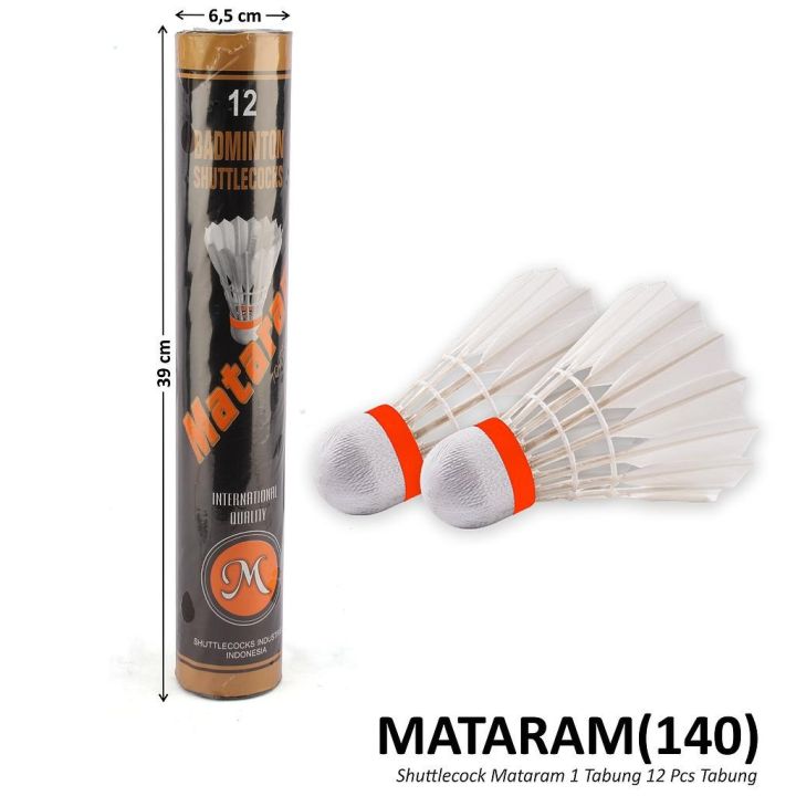 Shuttlecock Mataram Isi 12 Pcs Kok Badminton Bulutangkis SNI MURAH ...