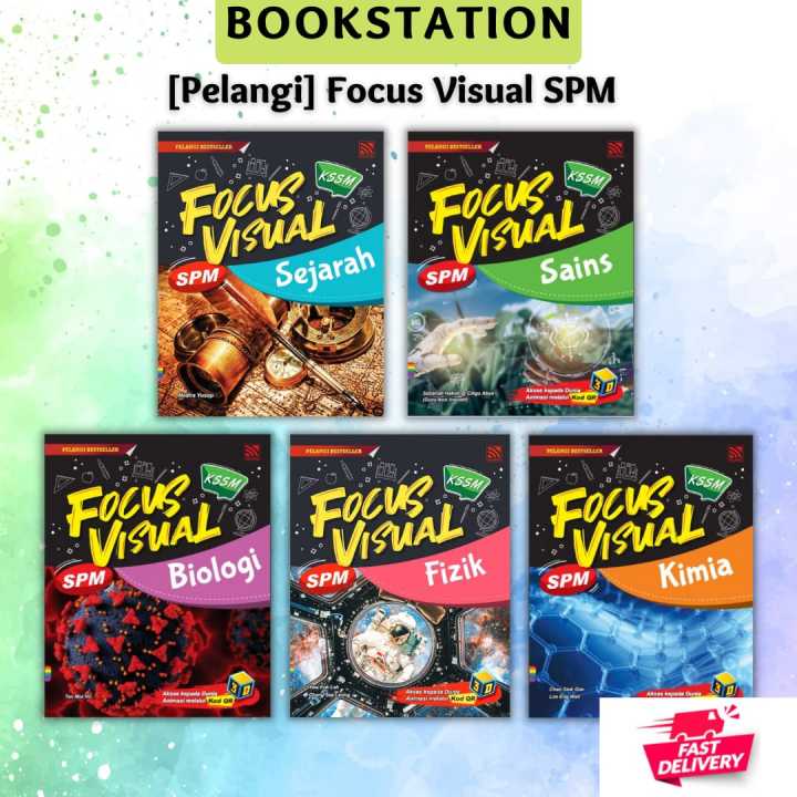 [BS] Buku Rujukan SPM : Focus Visual SPM KSSM (Pelangi) | Lazada