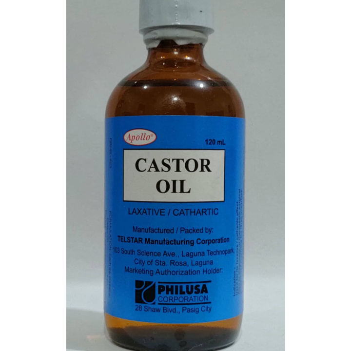 Apollo Castor Oil Laxative 30ml/60ml/120ml | Lazada PH