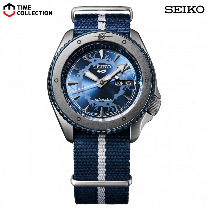 Seiko 5 Naruto Series Sasuke Uchiha SRPF69K1 Limited Edition Automatic ...