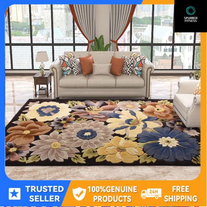 150 x 180cm Modern home super realistic 3D carpet living room carpet ...