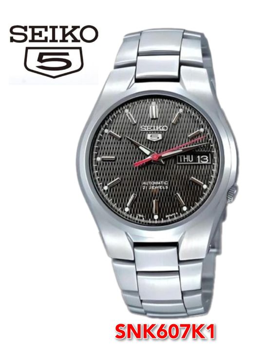 Seiko 5 Automatic 21 Jewels SNK607K1 Men's Watch | Lazada