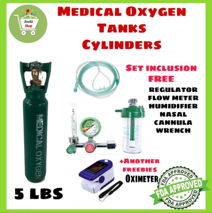 Soolit Shop FULL CONTENT Oxygen tank portable 5lbs Oxygen tank 5lbs ...