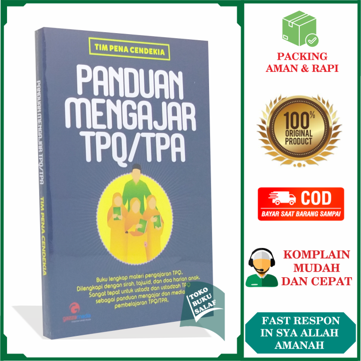 Panduan Mengajar TPQ TPA Buku Lengkap Materi Pengajaran Tim Pena ...