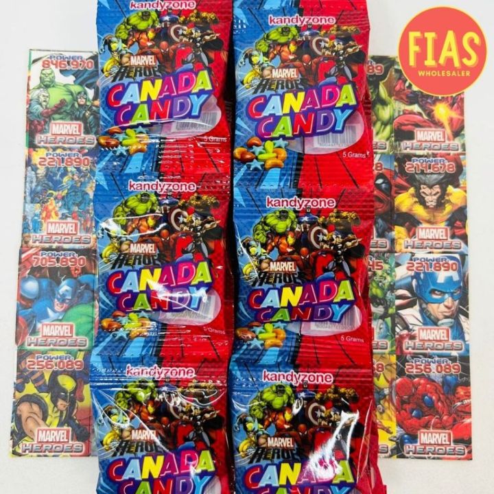 24 packs Kandyzone Canda Marvel | Lazada PH