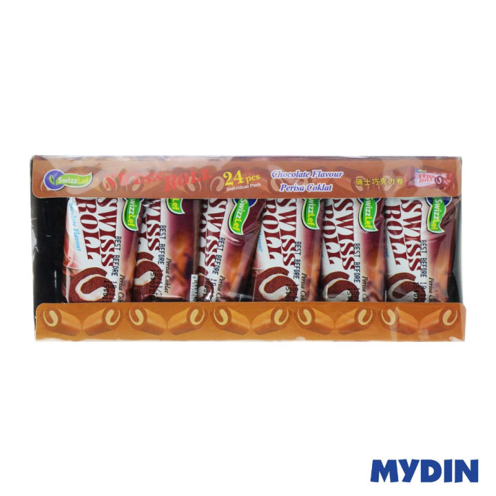 Swizzlef Swiss Roll Cake (24's x 480g)-2 Flavours | Lazada