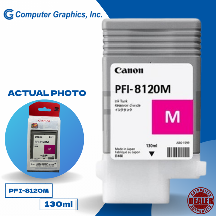 Canon TM5200 TM5300 TM5250 Magenta 130ml PFI8120 | Lazada PH