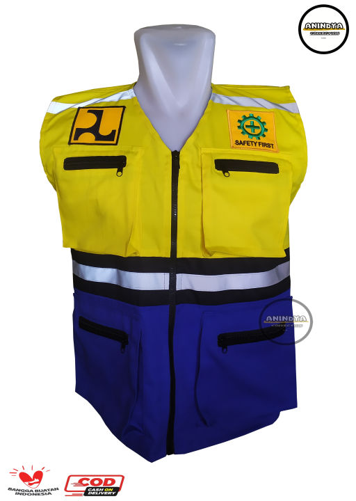 Rompi PUPR, Rompi Safety, rompi dinas, rompi kerja, rompi proyek, rompi ...