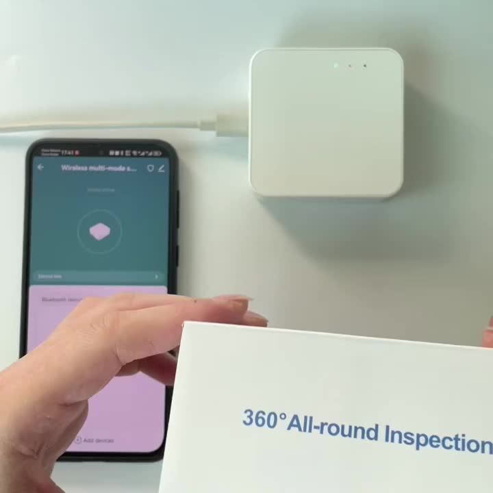 [Diosso]Tuya Zigbee Smart e Detector, Smart Life APP Fire Alarm Sensor Home Security System ...