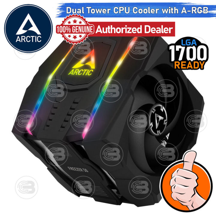 [CoolBlasterThai] Arctic Freezer 50 Dual Tower CPU Cooler with A-RGB ...