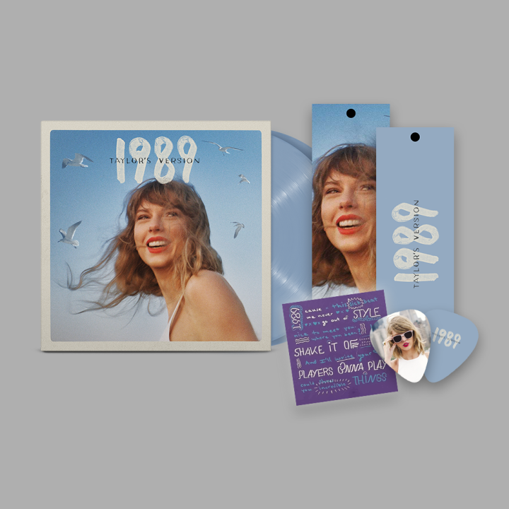 1989 (Taylor's Version) [Crystal Skies Blue Vinyl] by Taylor Swift ...