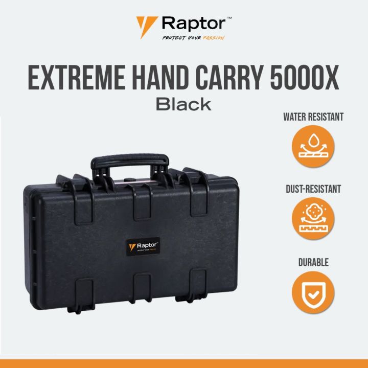 Raptor Case Extreme Hand Carry 5000x for Camera, Drone & Accessories ...