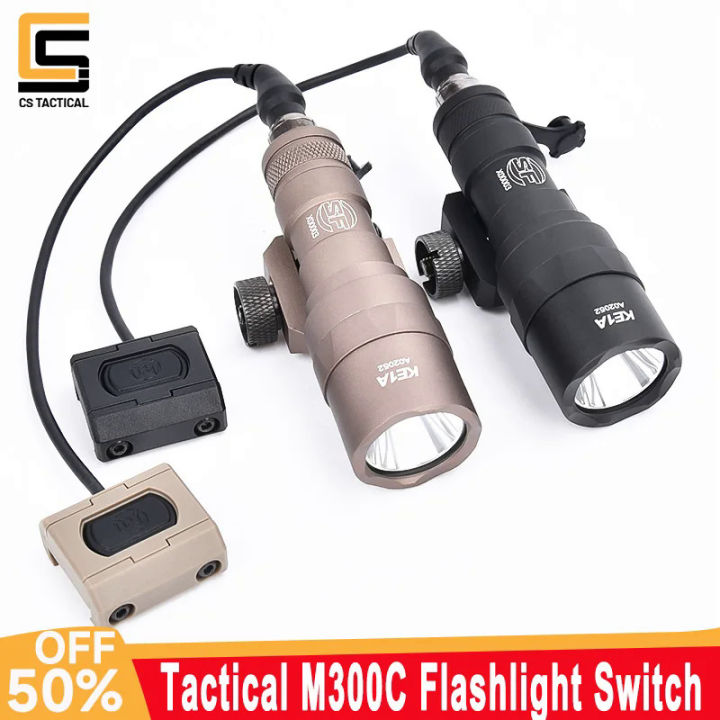 Surefir M300 M300C Tactical Flashlight 400lumens White LED Light ...
