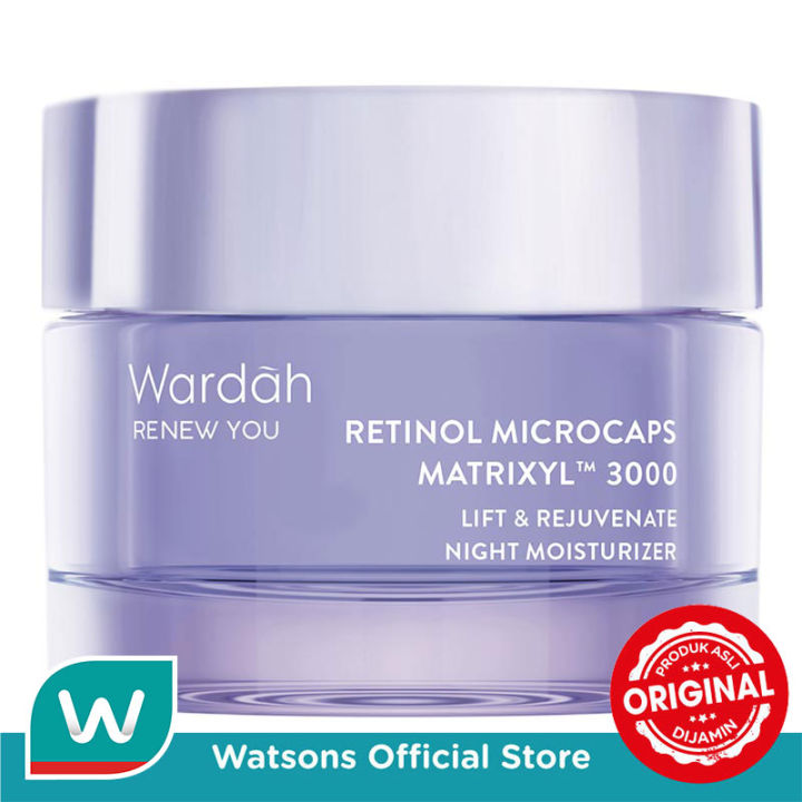 Wardah Renew You Retinol Microcaps Matrixyl? 3000 Lift & Rejuvenate ...