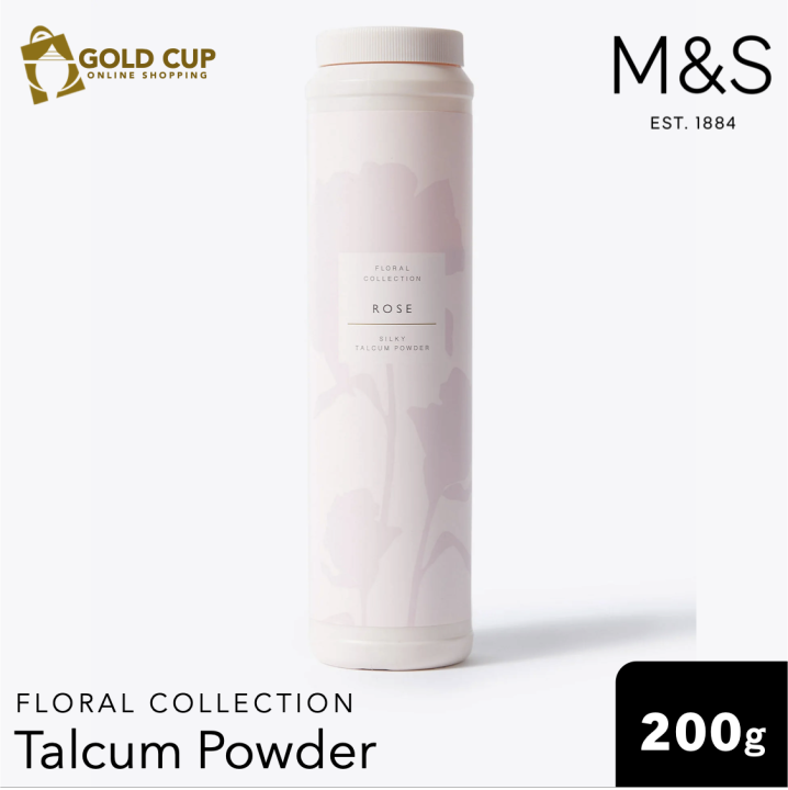 Marks & Spencer Talcum Powder 200g (Floral Collection: Rose, Magnolia ...