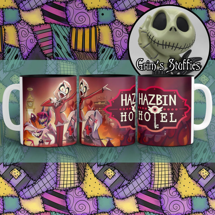 Hazbin Hotel Mug [Episode Screenshots] + Alastor, Angel Dust, Charlie ...