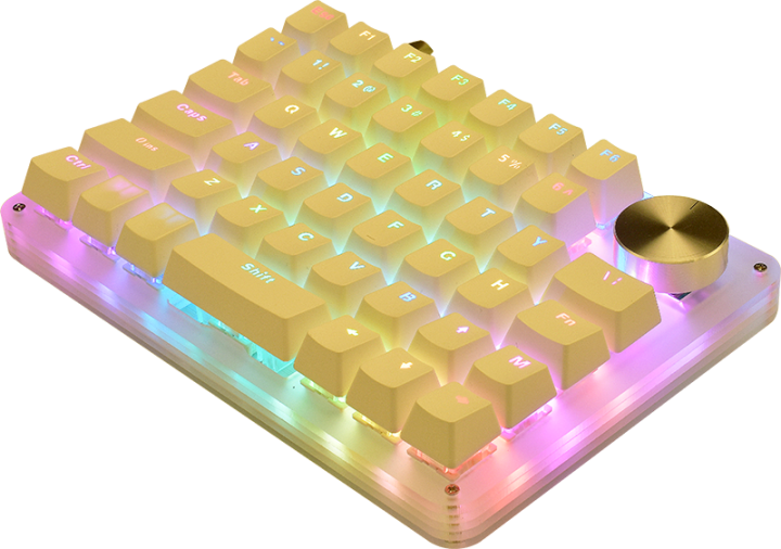 MK45 one-handed keyboard macro programming knob keyboard drawing keyboard left-handed custom ...