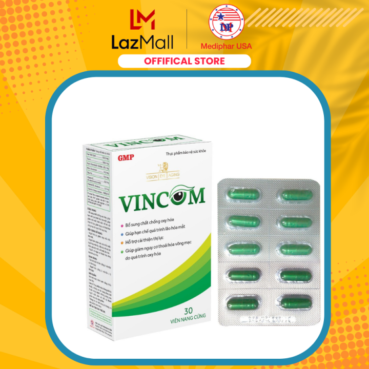 VINCOM – Cải thiện thị lực giảm nguy cơ thoái hóa võng mạc - CHÍNH HÃNG ...