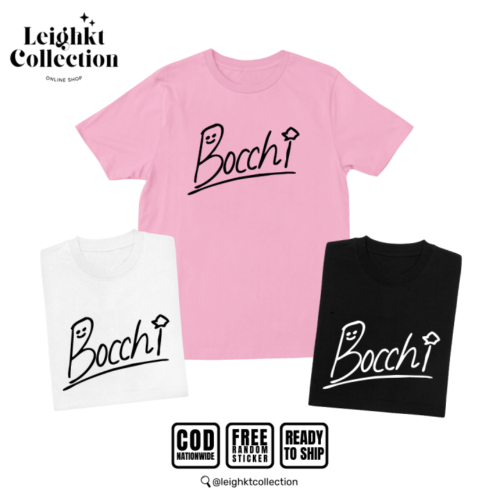 Bocchi Signature Anime Shirt 『Cotton Spandex』 Leighkt Collection ...