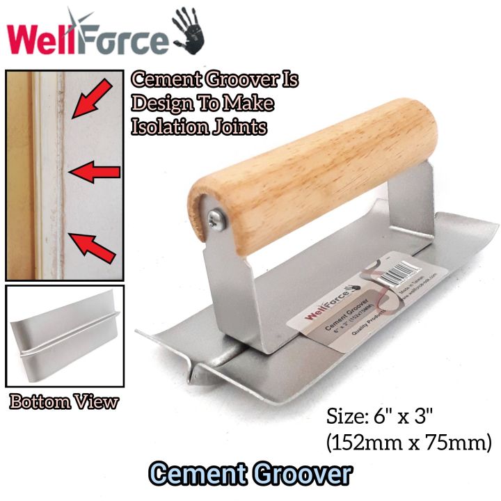 WellForce Cement Groover For Plaster, Wall Cement Construction Usage ...